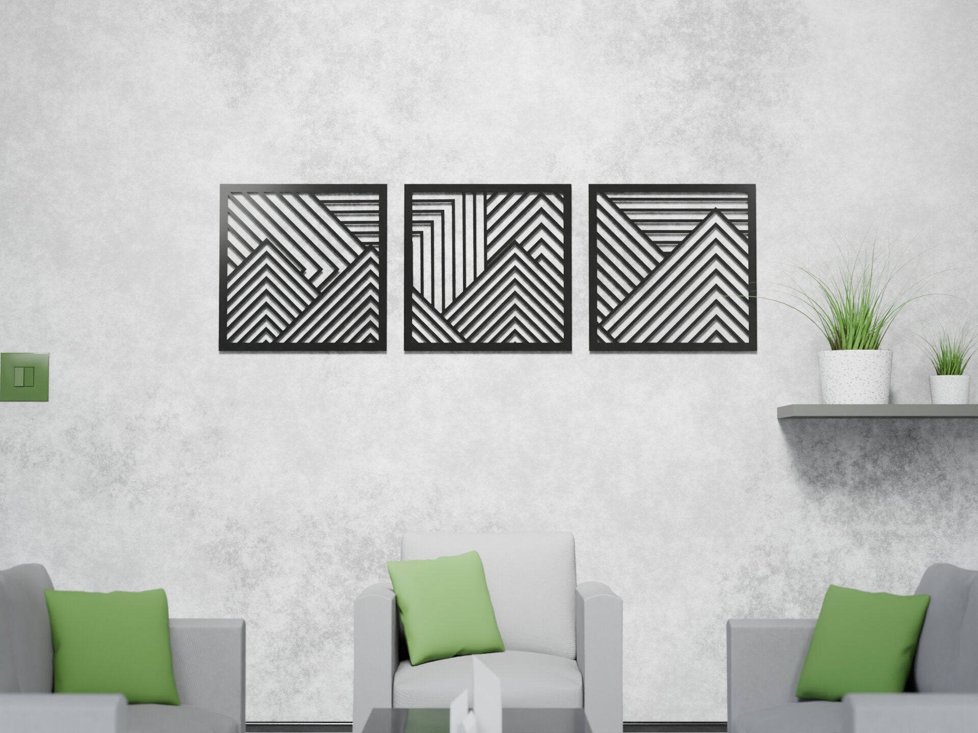 Geometric Line Pattern Set – Renewed Solutions