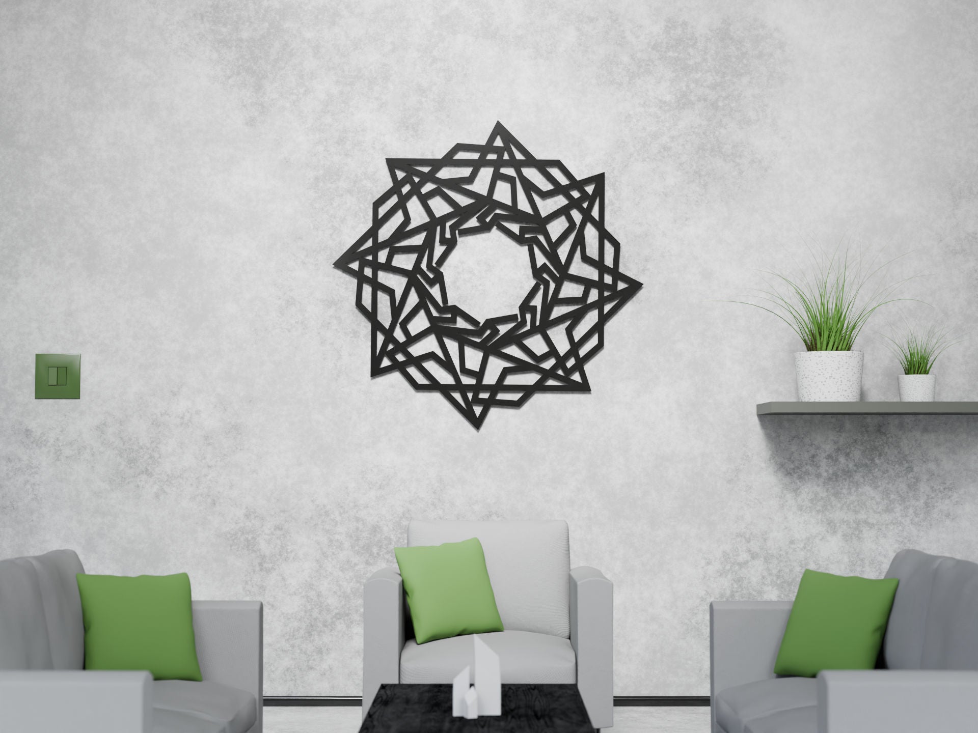 Abstract Angular Spiral – Renewed Solutions