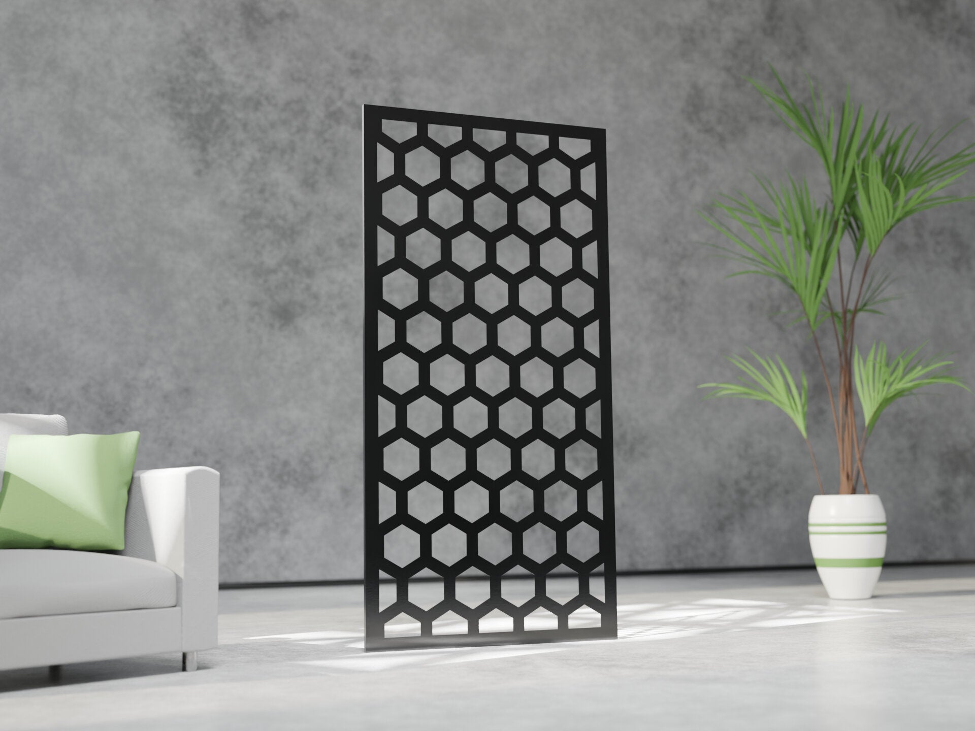 Hexagonal Pattern Screen – Renewed Solutions